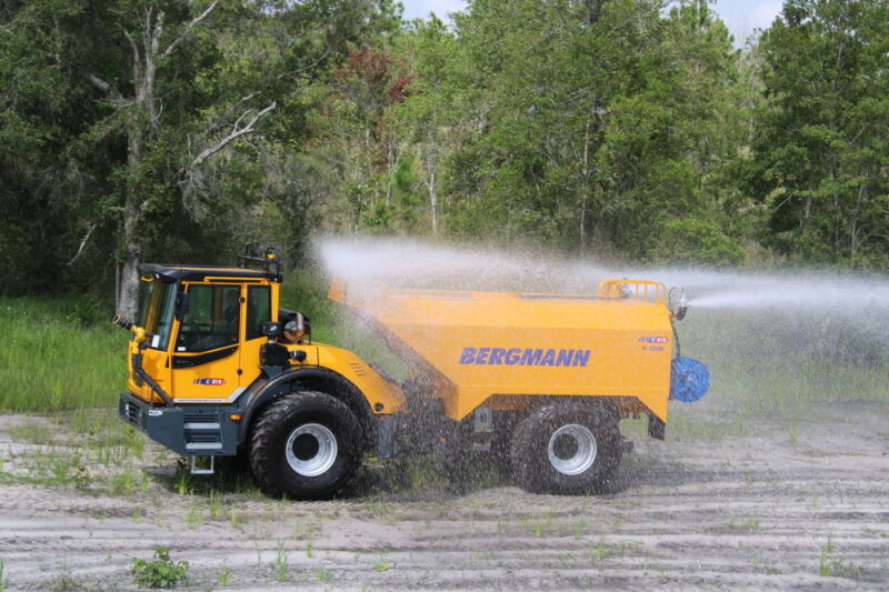 Bergmann C815 Water Truck: Efficiency and Precision for Jobsites